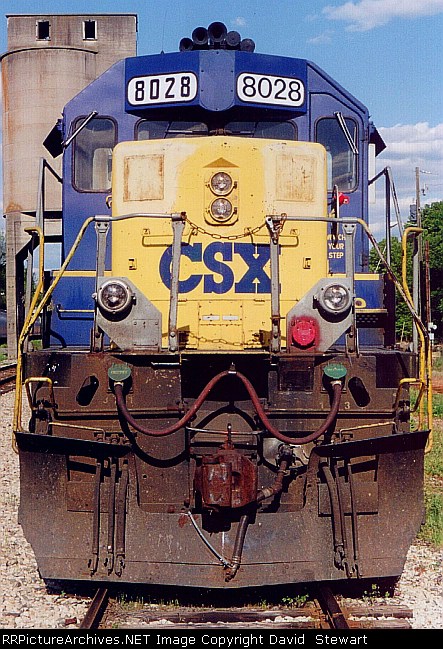 CSX SD40-2 8028